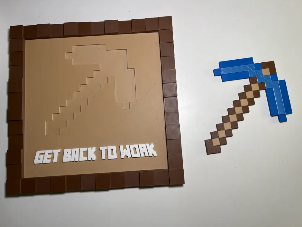 Minecraft Item Frame - Free 3D Print Model - MakerWorld