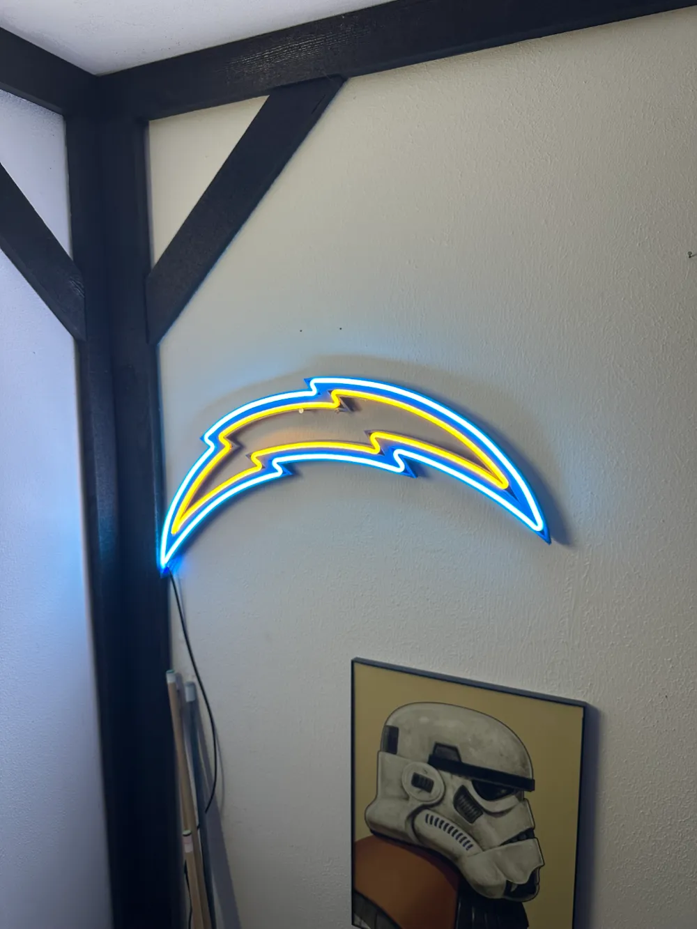 Los Angeles Chargers Neon LED Sign by thingspatprinted - MakerWorld