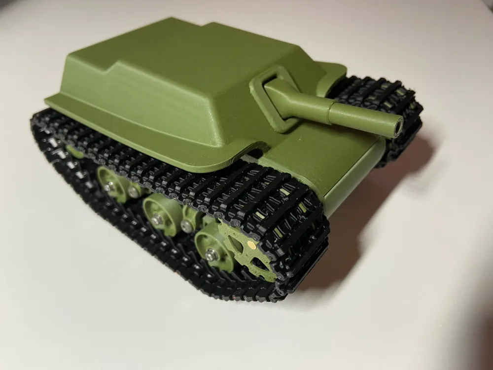 Tiny RC Motorized Tank by bowser MakerWorld: Download Free 3D Models
