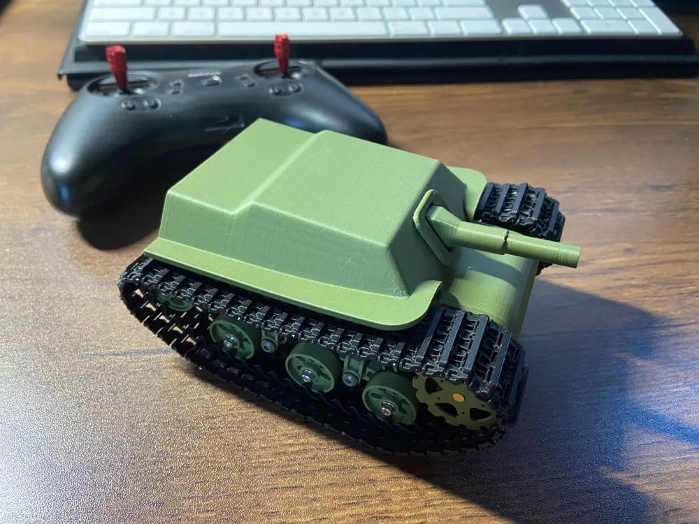 Tiny RC Motorized Tank by bowser MakerWorld: Download Free 3D Models