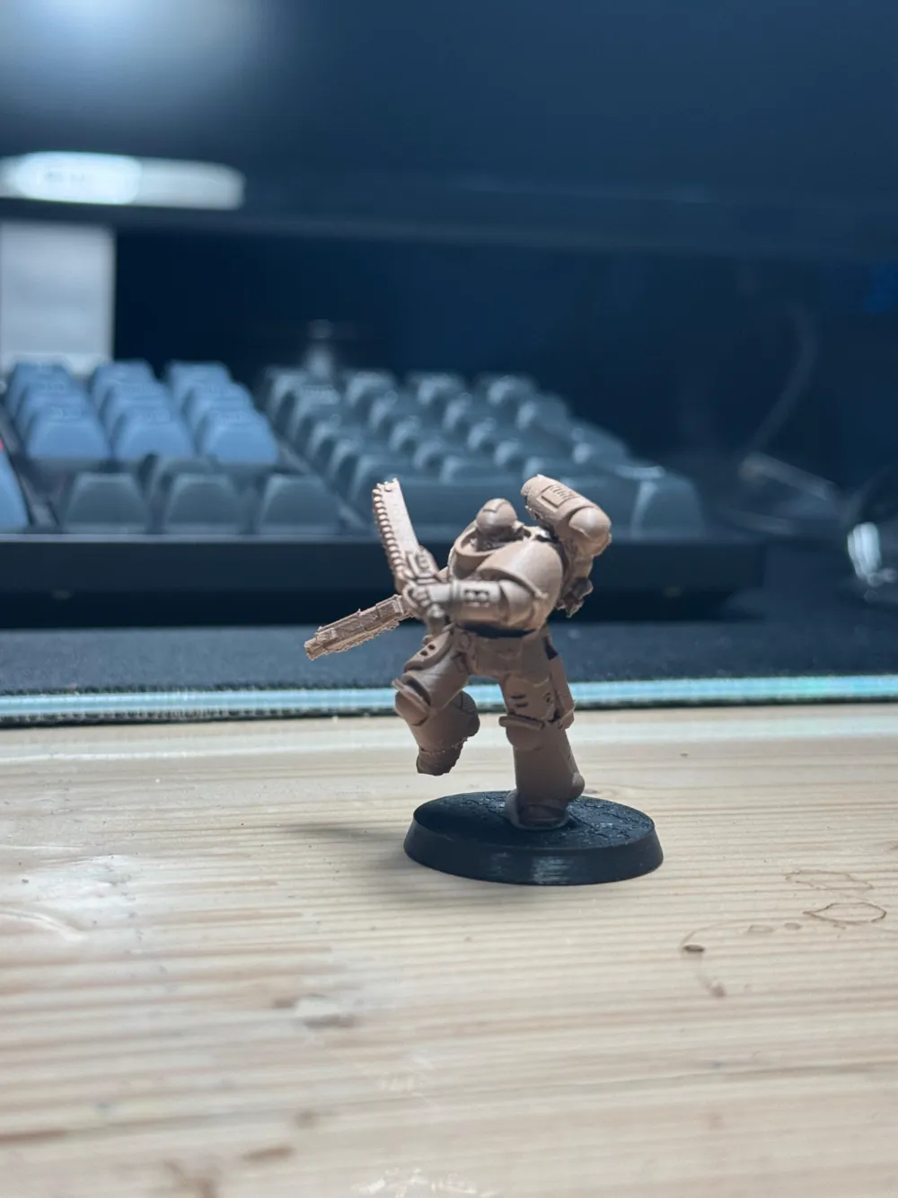 Assault Space Marine wChainsword 2 Warhammer 40k by Gallerus - MakerWorld