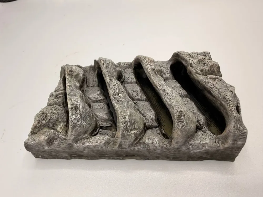 Planter Background (Stone) - Free 3D Print Model - MakerWorld