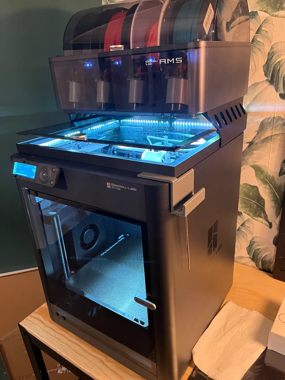 P1S Best LED Riser - REMIX Remixed by matulekpl - MakerWorld