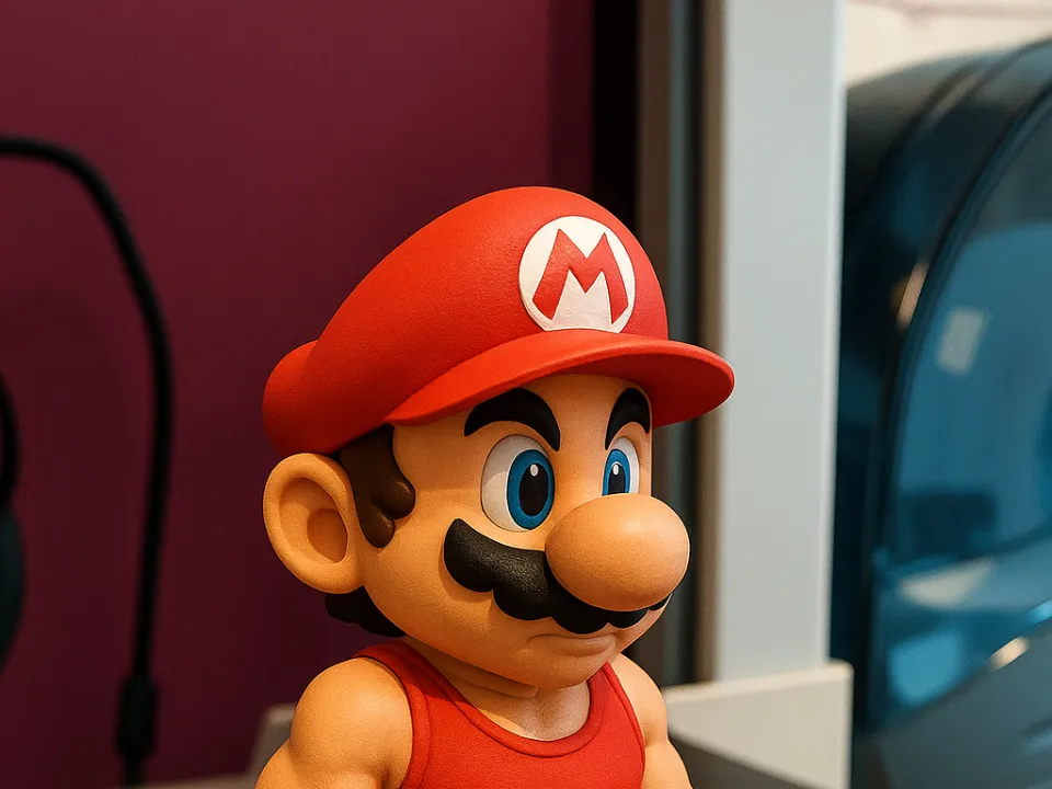 Muscular Mario by AlexR MakerWorld: Download Free 3D Models