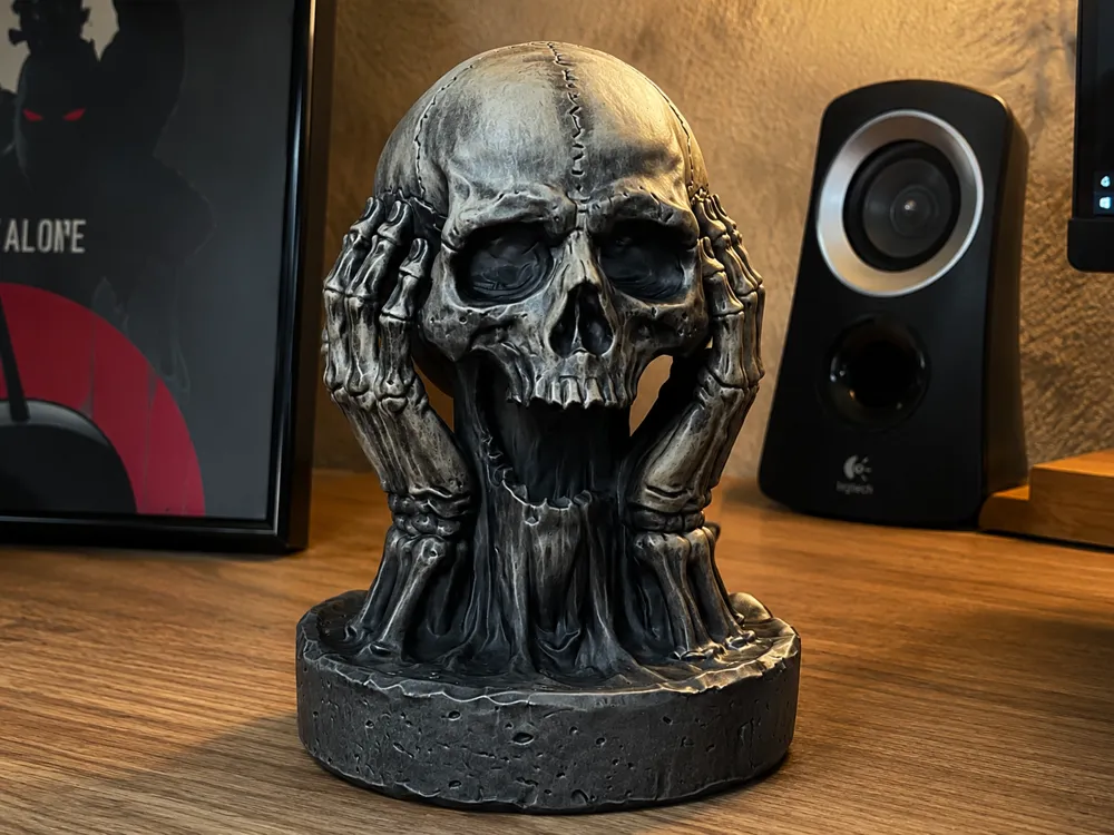 Skull Backflow Incense Burner | Smoke Effect - Free 3D Print Model ...