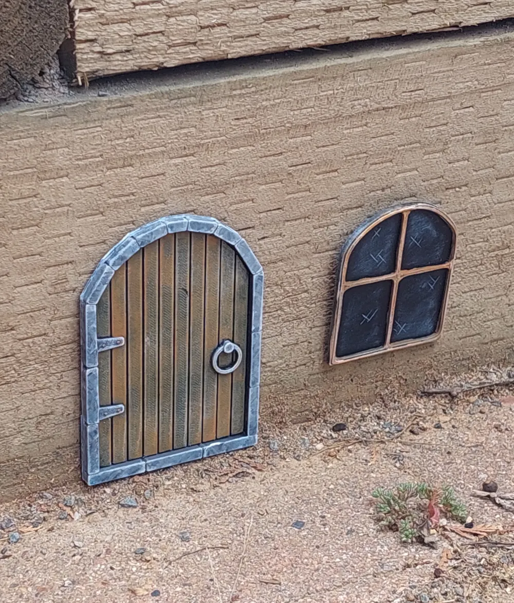 Fairy Door, with ring pull - Free 3D Print Model - MakerWorld