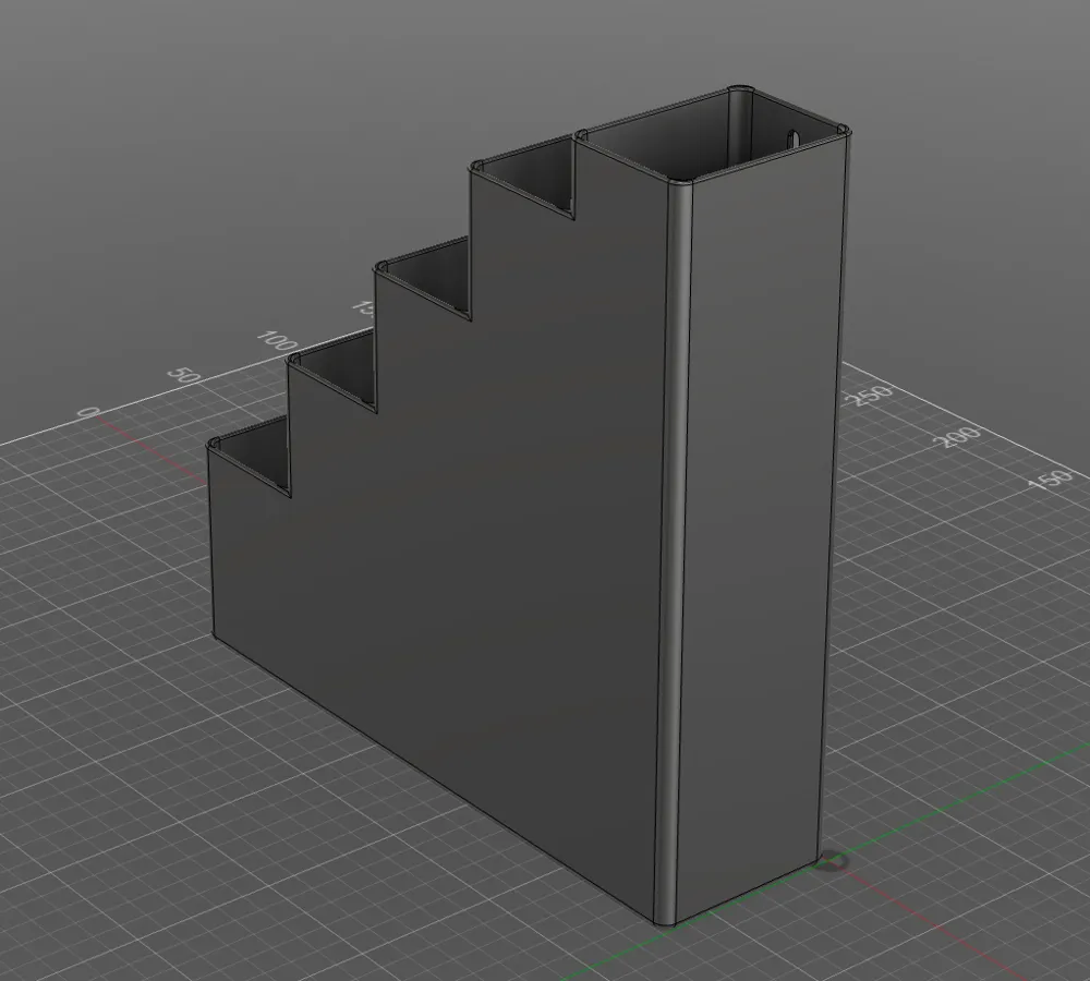 Zip Tie Organizer with wall mount - Free 3D Print Model - MakerWorld