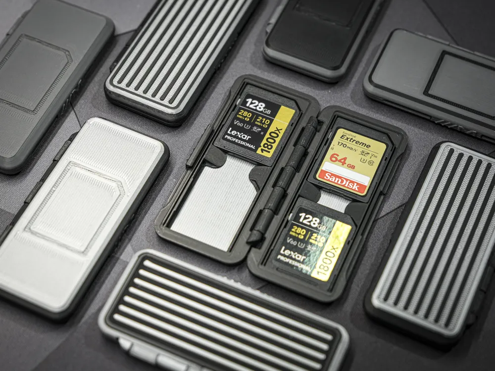 Slim SD Card Case - Free 3D Print Model - MakerWorld
