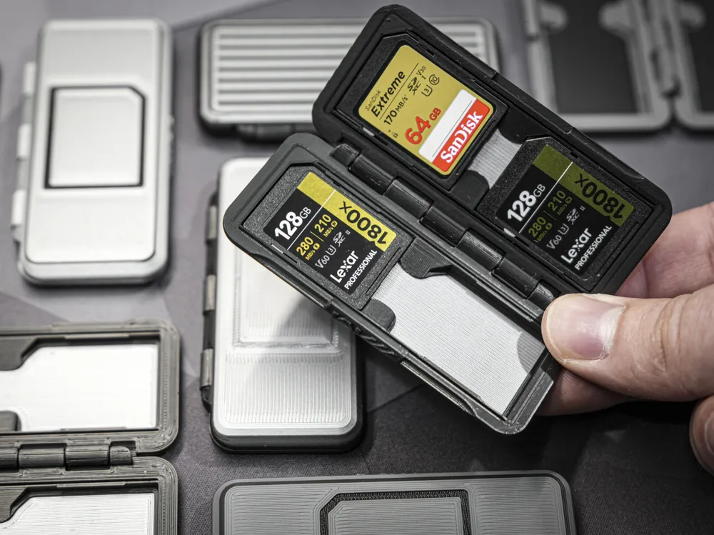 Slim SD Card Case - Free 3D Print Model - MakerWorld
