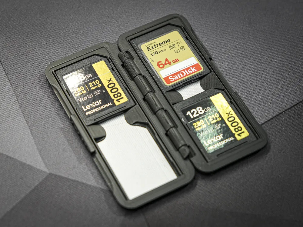 Slim SD Card Case - Free 3D Print Model - MakerWorld