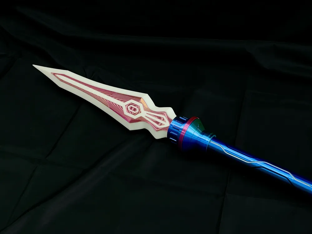 Cyberpunk Version of "Dragon Gallant Silver Spear" Makes a Grand ...