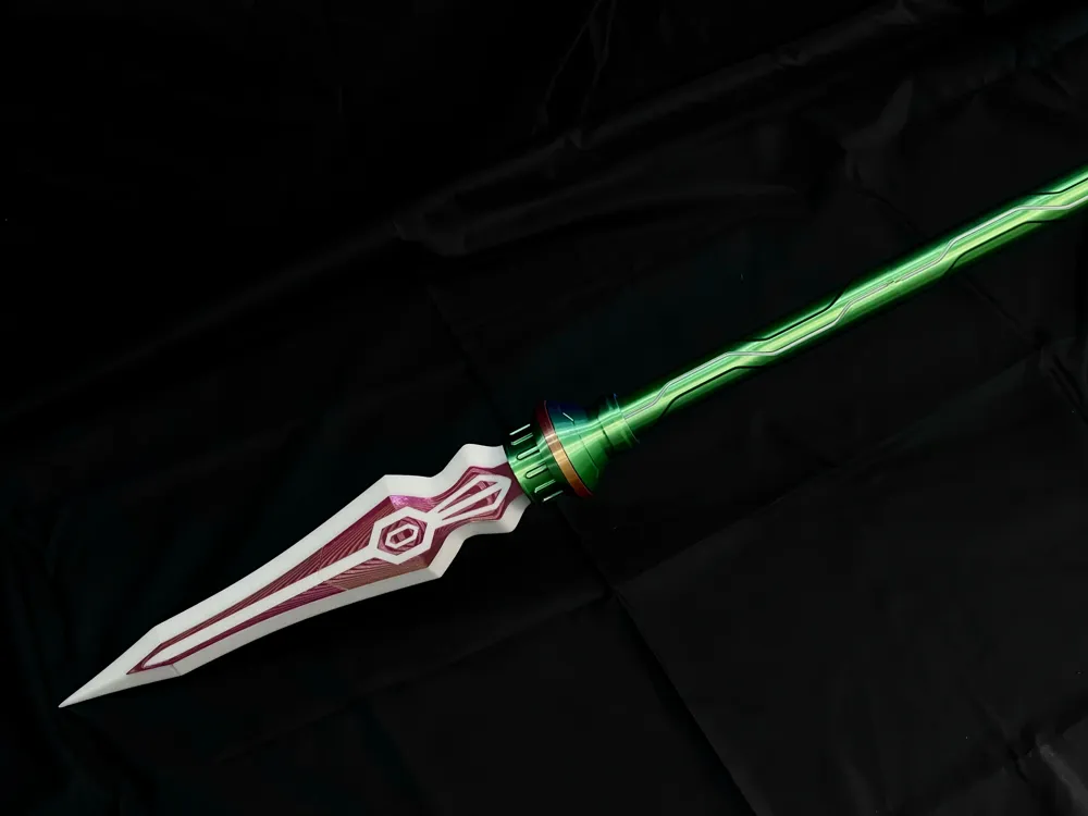 Cyberpunk Version of "Dragon Gallant Silver Spear" Makes a Grand ...