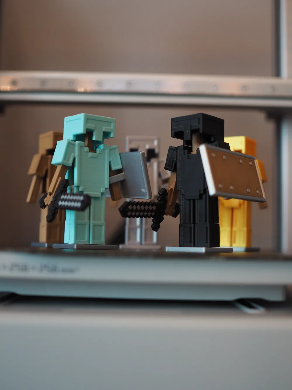 Minecraft Armor Stand (Custom Armor & Attachments) - Free 3D Print ...