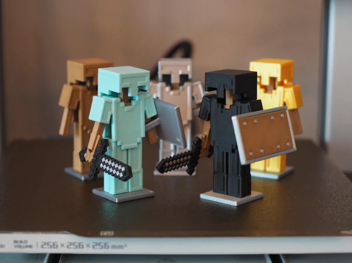 Minecraft Armor Stand (Custom Armor & Attachments) - Free 3D Print ...
