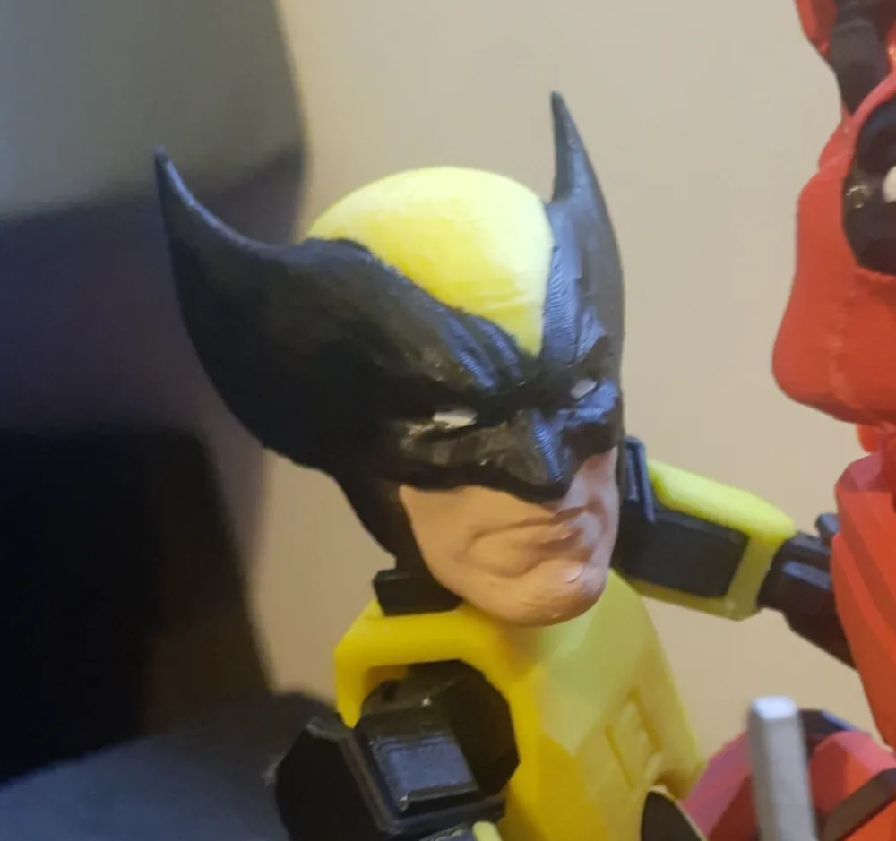 Realistic Wolverine Head for Dummy 13 200% Remixed by Geek Inside ...