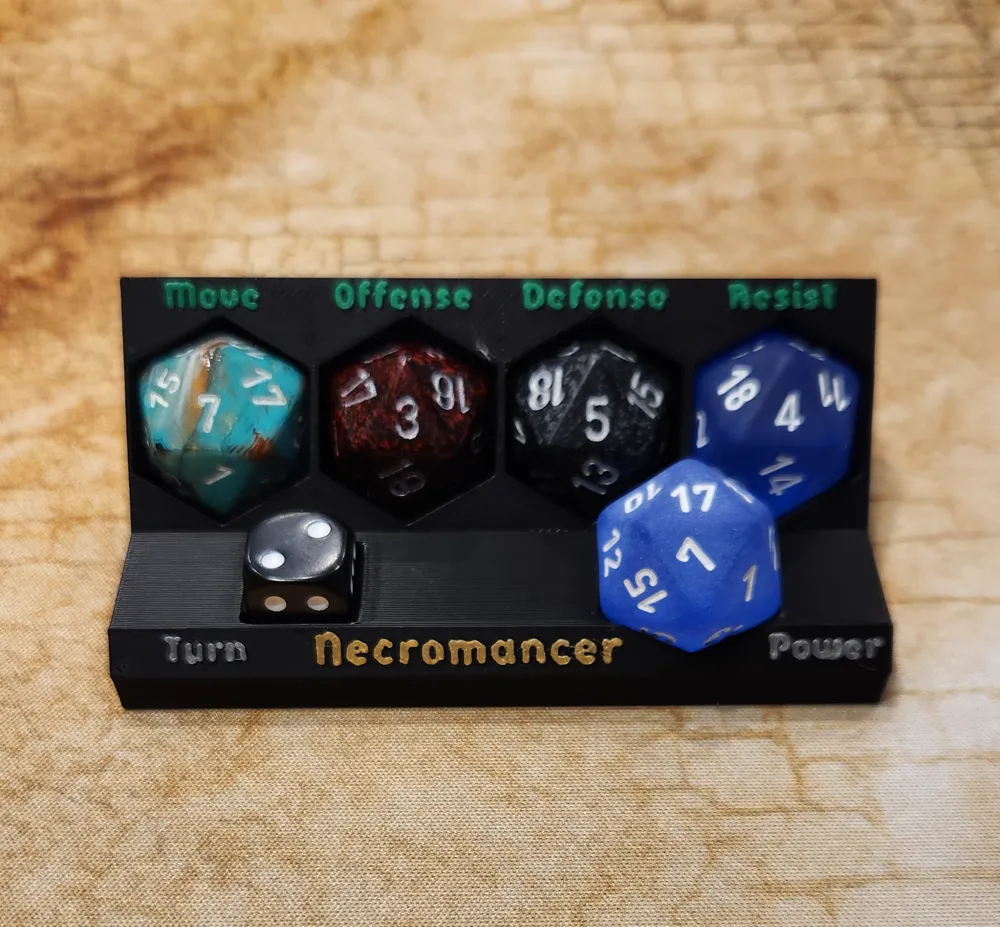 Deth Wizards AI dice blocks by Draught - MakerWorld