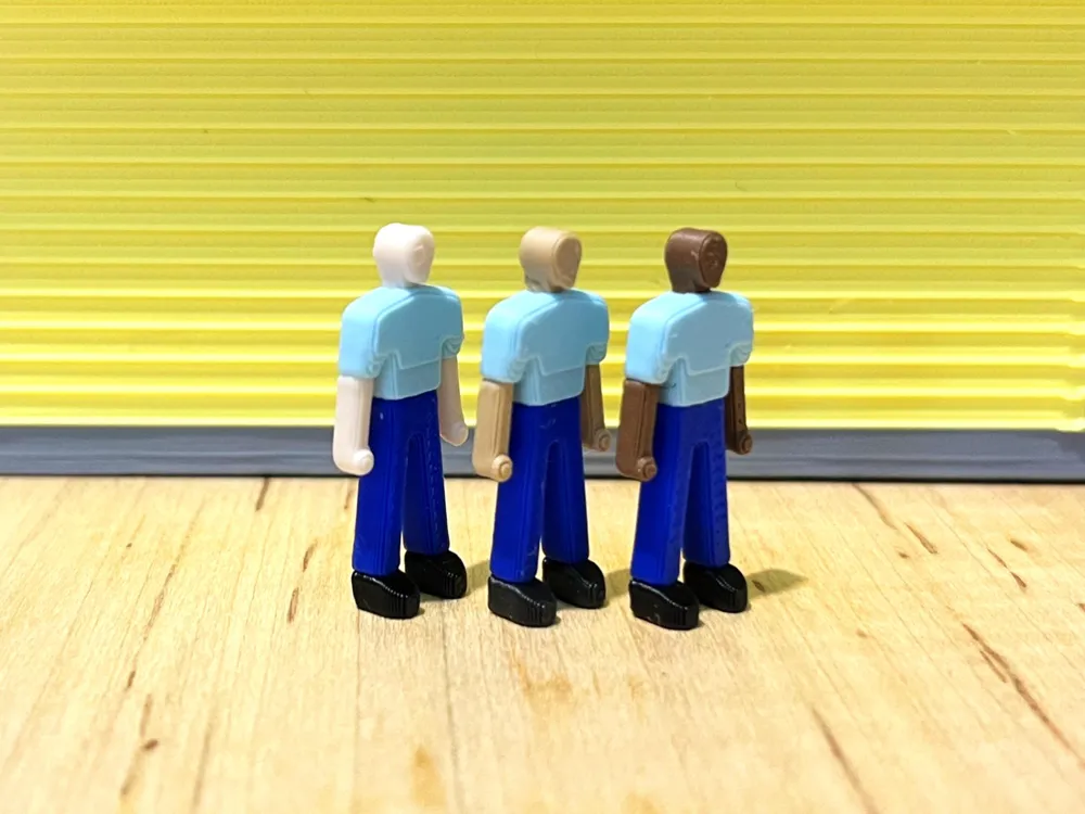 Simple People by 3dEd - MakerWorld