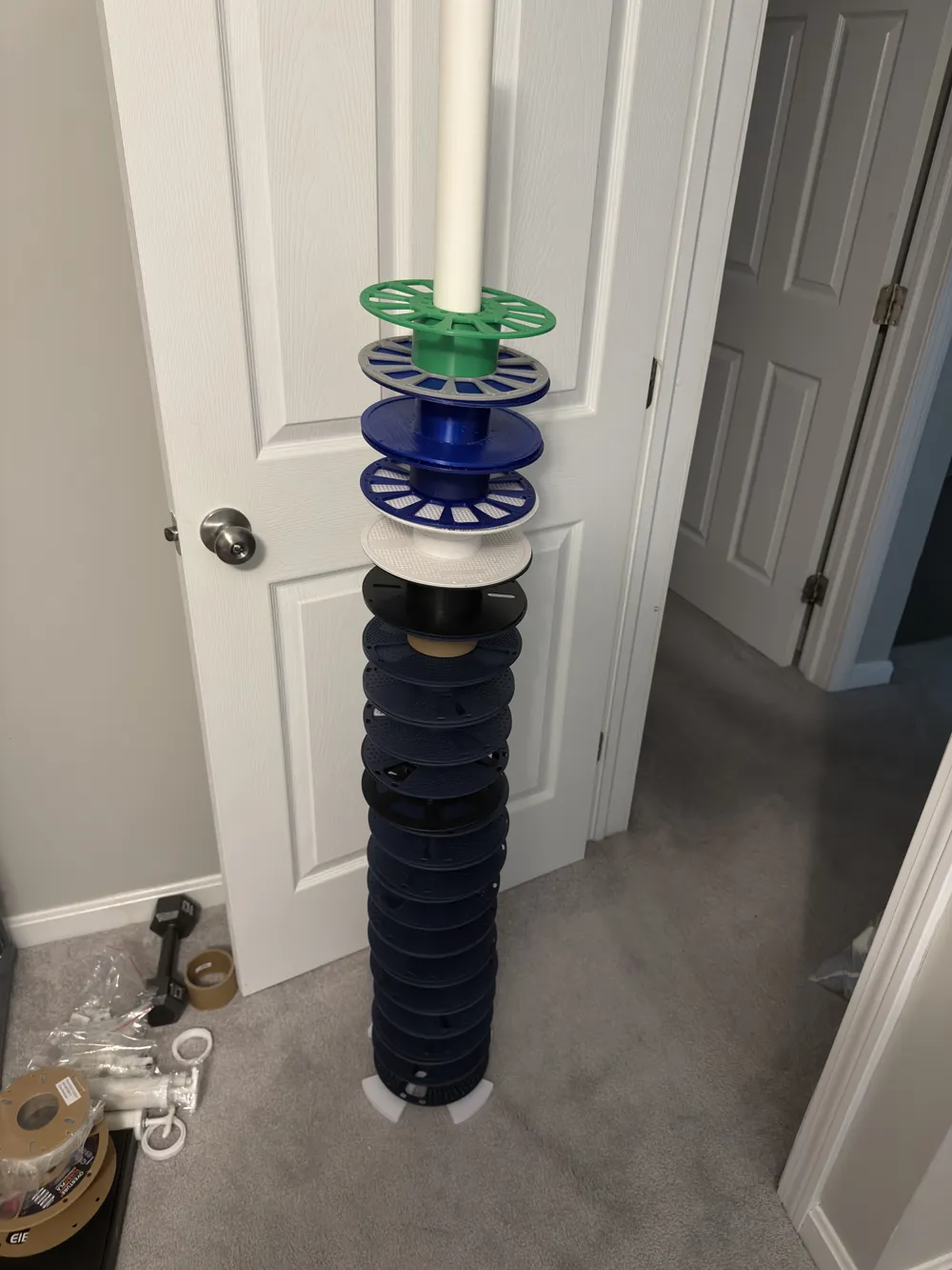 Filament Empty Spool Holder by PrintingItAll MakerWorld: Download Free ...