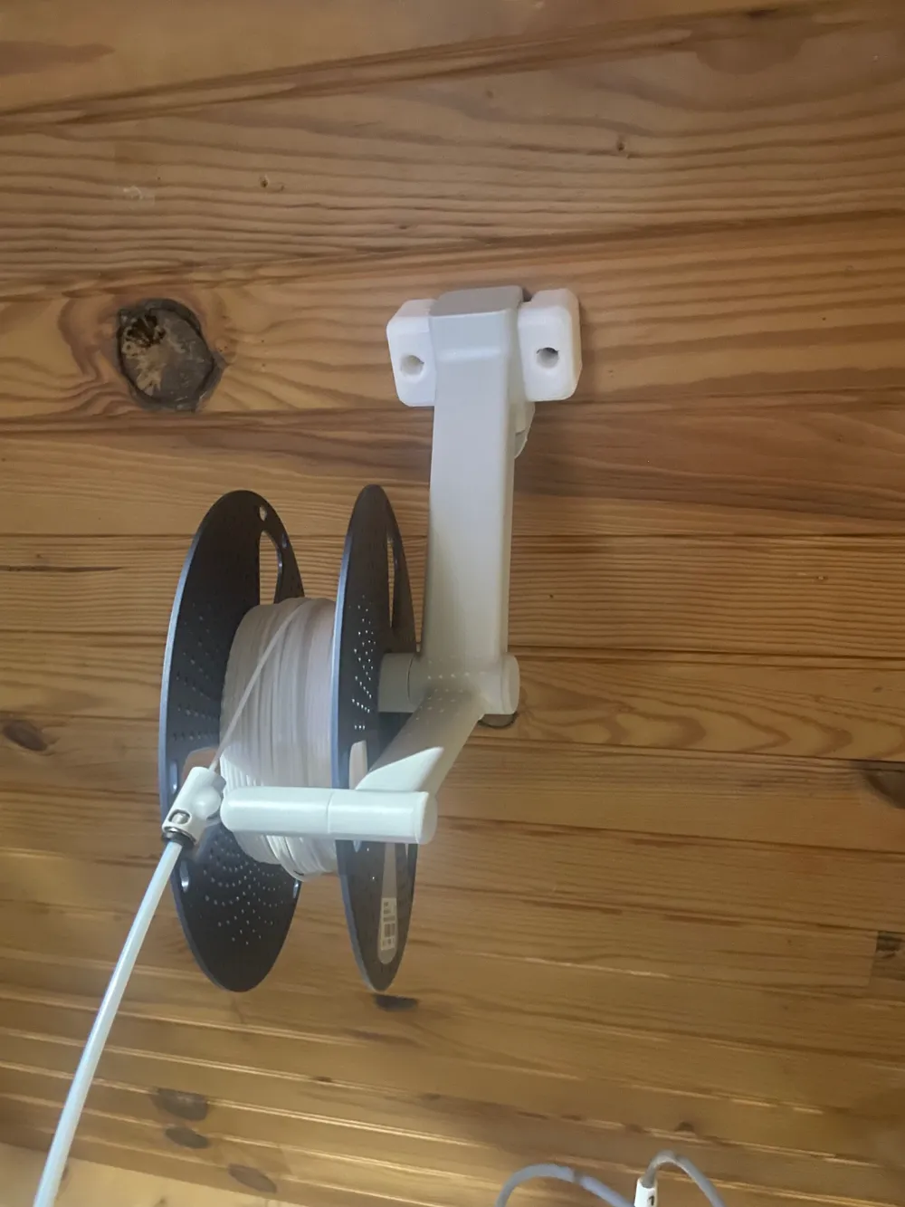 Wall-mounted spool holder bambu lab a1 by nono4848 MakerWorld: Download ...