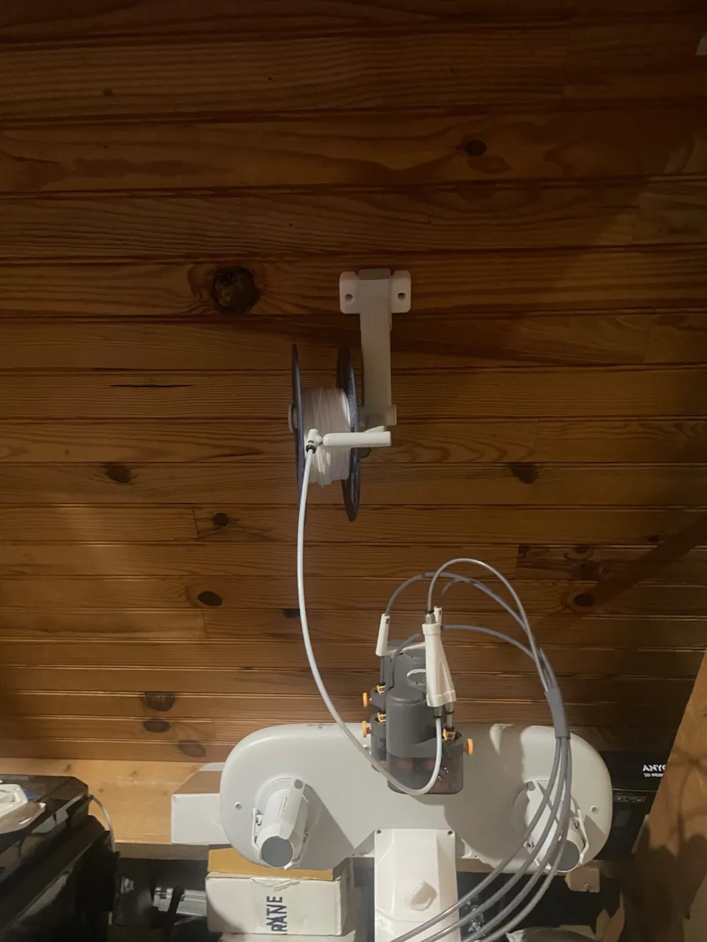 Wall-mounted spool holder bambu lab a1 by nono4848 MakerWorld: Download ...