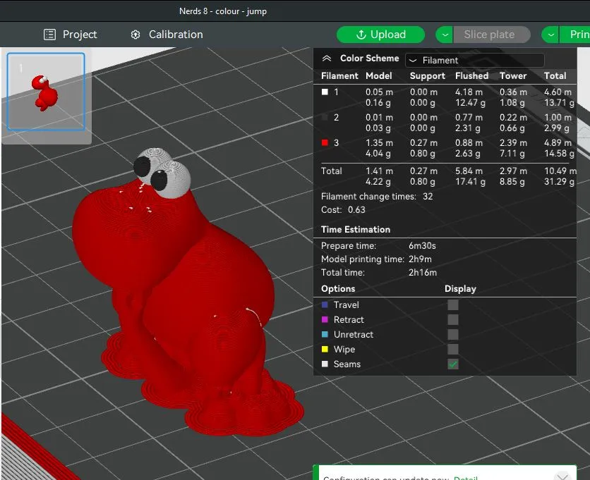 Wonka Nerds candy character 4 - jumping by Zoidbergererer MakerWorld ...