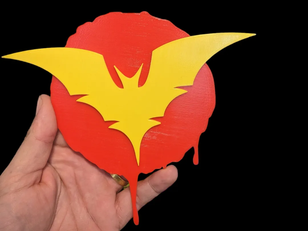 Vampirella Logo + Wall Art - Free 3D Print Model - MakerWorld