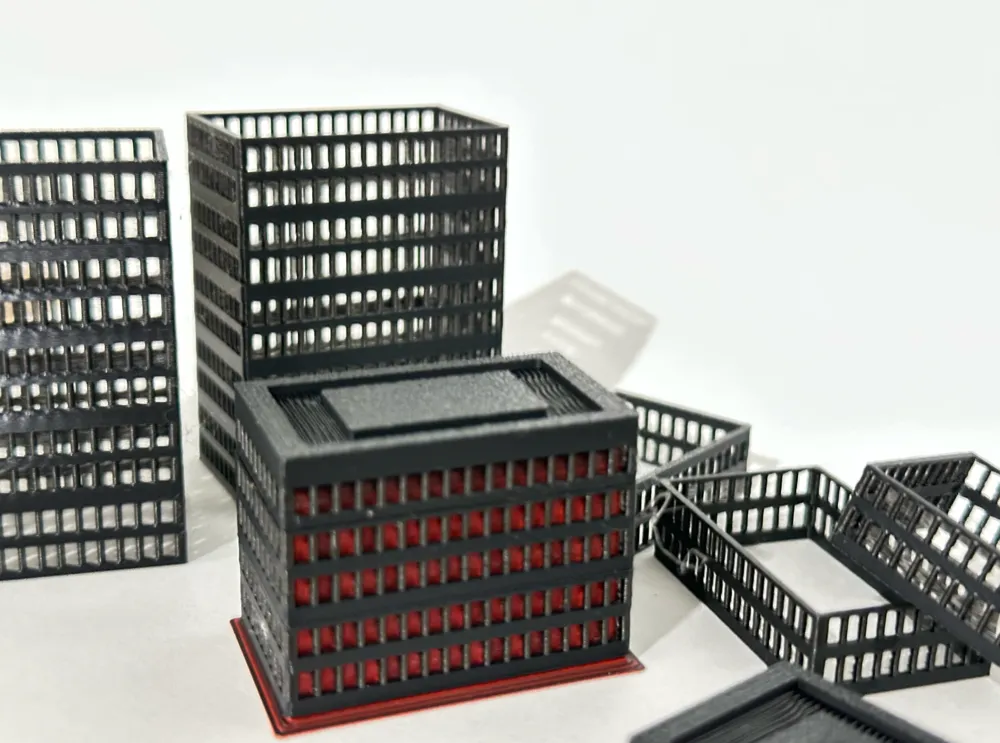 Purgescraper: Prime tower skyscrapers - Free 3D Print Model - MakerWorld