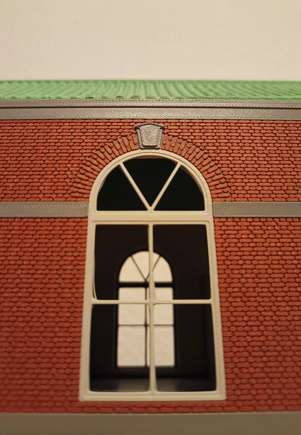 Historic Brick Building with Round Arches - Free 3D Print Model ...