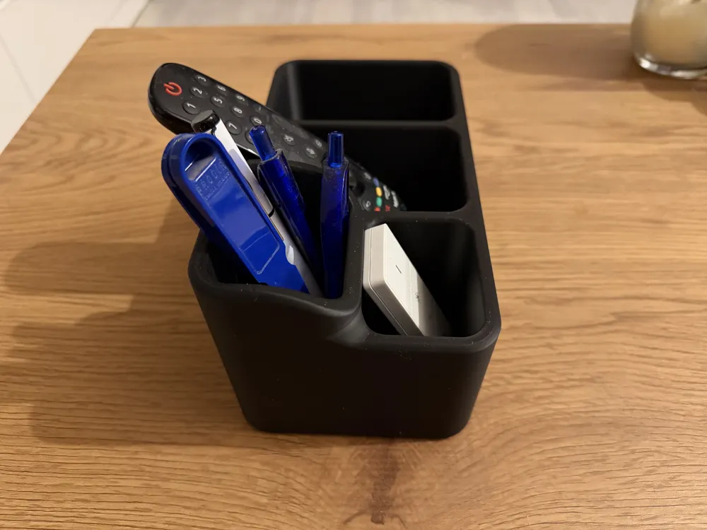 Remote control holder organizer - Free 3D Print Model - MakerWorld