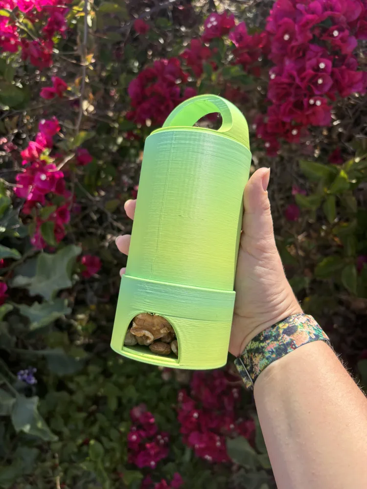 Trail Mix Dispenser – 2 Sizes, Print in Place - Free 3D Print Model ...