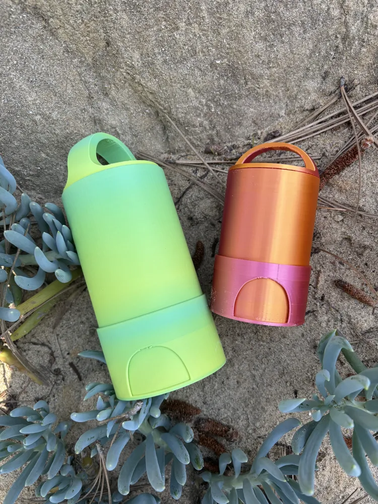 Trail Mix Dispenser – 2 Sizes, Print in Place - Free 3D Print Model ...