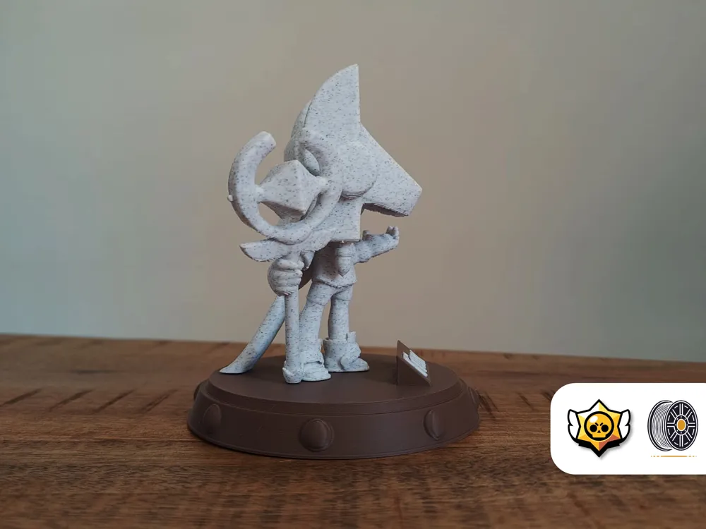 Finx | XL Brawl Stars Figurine (NO AMS) Remixed by Mike.stl MakerWorld ...