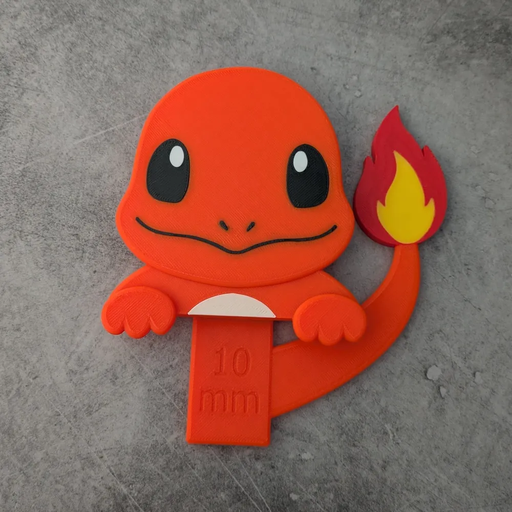 Charmander Head Screen Decoration by Mik3Dprint MakerWorld: Download ...