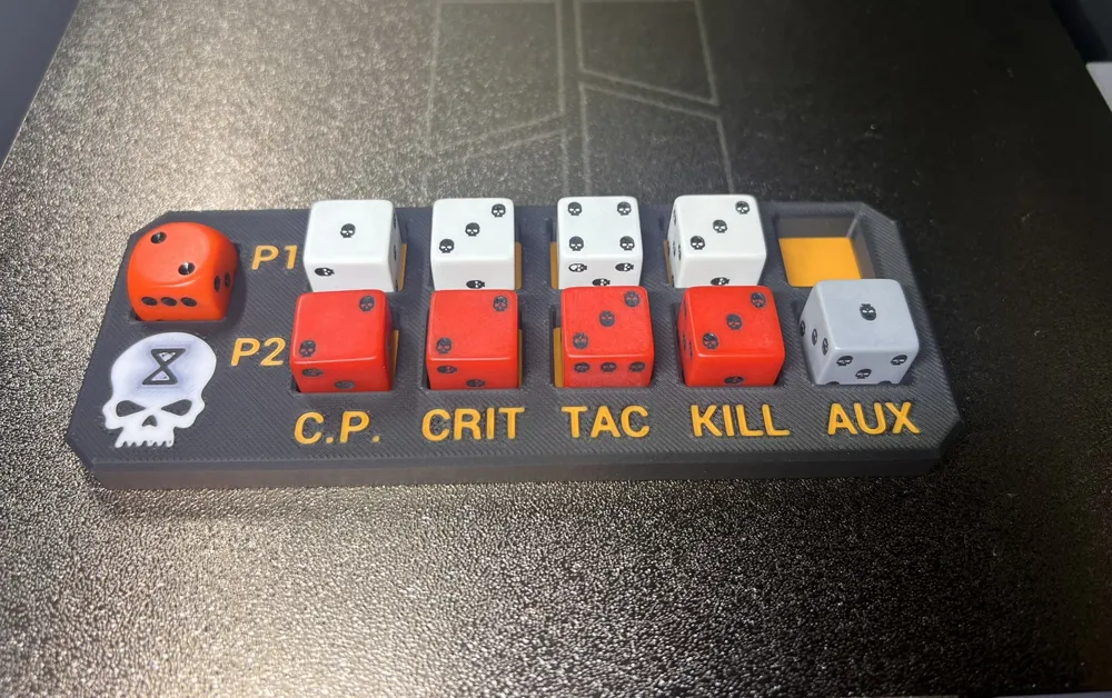 Kill team Score Tracker - Free 3D Print Model - MakerWorld
