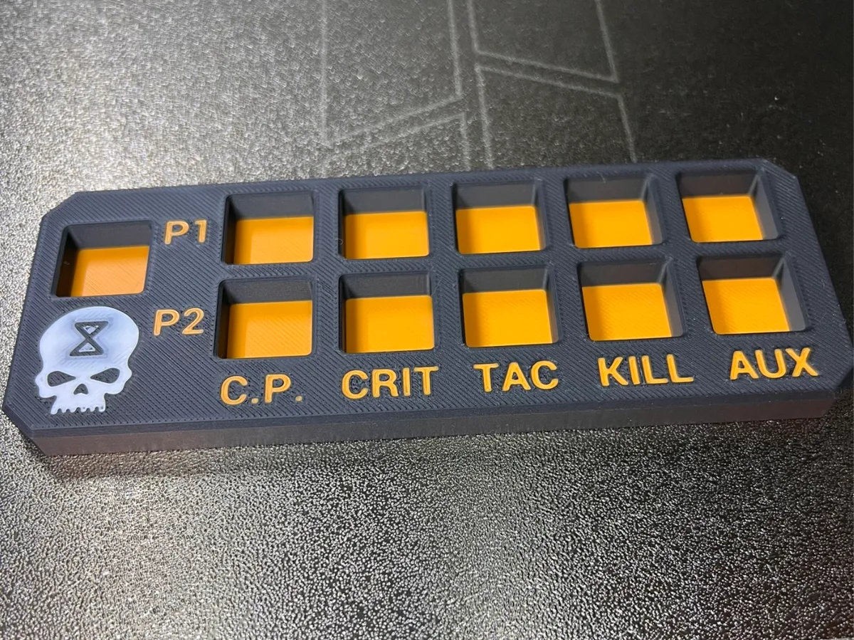 Kill team Score Tracker - Free 3D Print Model - MakerWorld