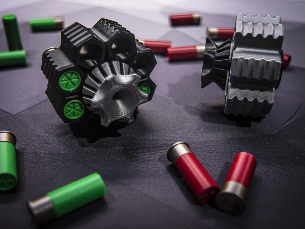 Shotgun Drum - Fidget Spinner by Megatiks MakerWorld: Download Free 3D ...