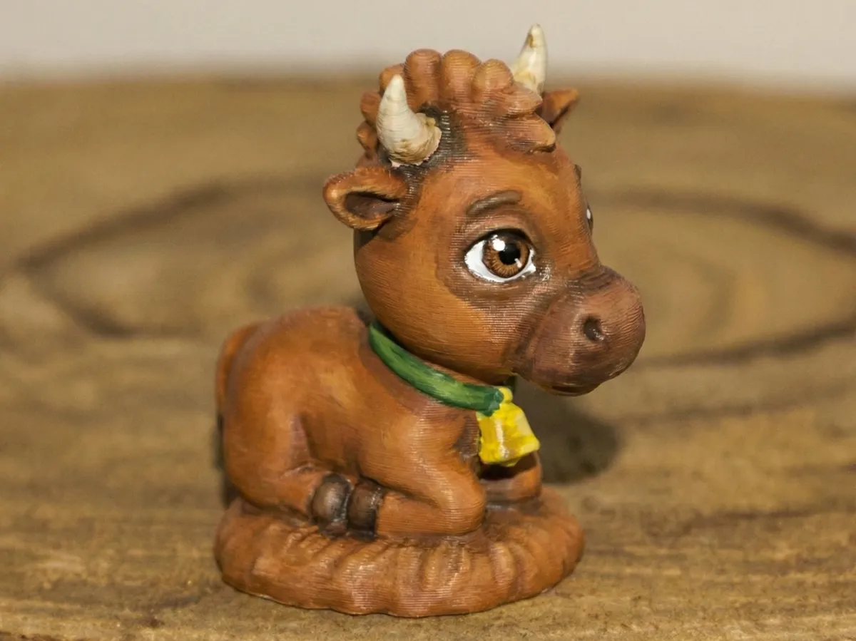 Nativity Ox – Nativity Miniature Scene - Free 3D Print Model - MakerWorld