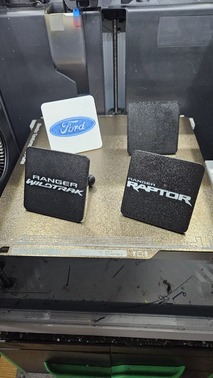 Ford Ranger / Raptor Hitch Cover by 5kyrunn3r MakerWorld: Download Free ...