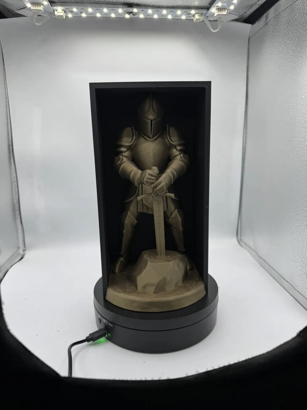 Knight Pulling Sword from the Stone Book Nook by WispHollow MakerWorld ...