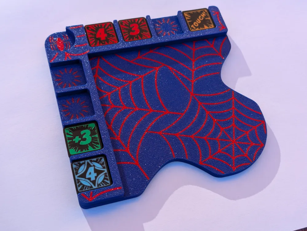 Spider Man Hero Board |Marvel Champions LCG| by MrThous - MakerWorld