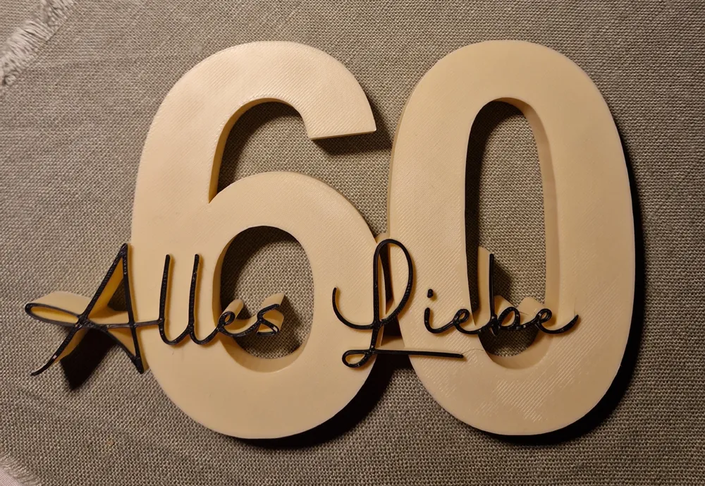 Birthday Wishes - Free 3D Print Model - MakerWorld
