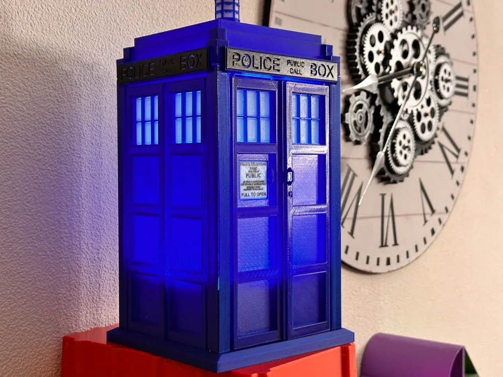 TARDIS from BBC's Doctor Who - Free 3D Print Model - MakerWorld