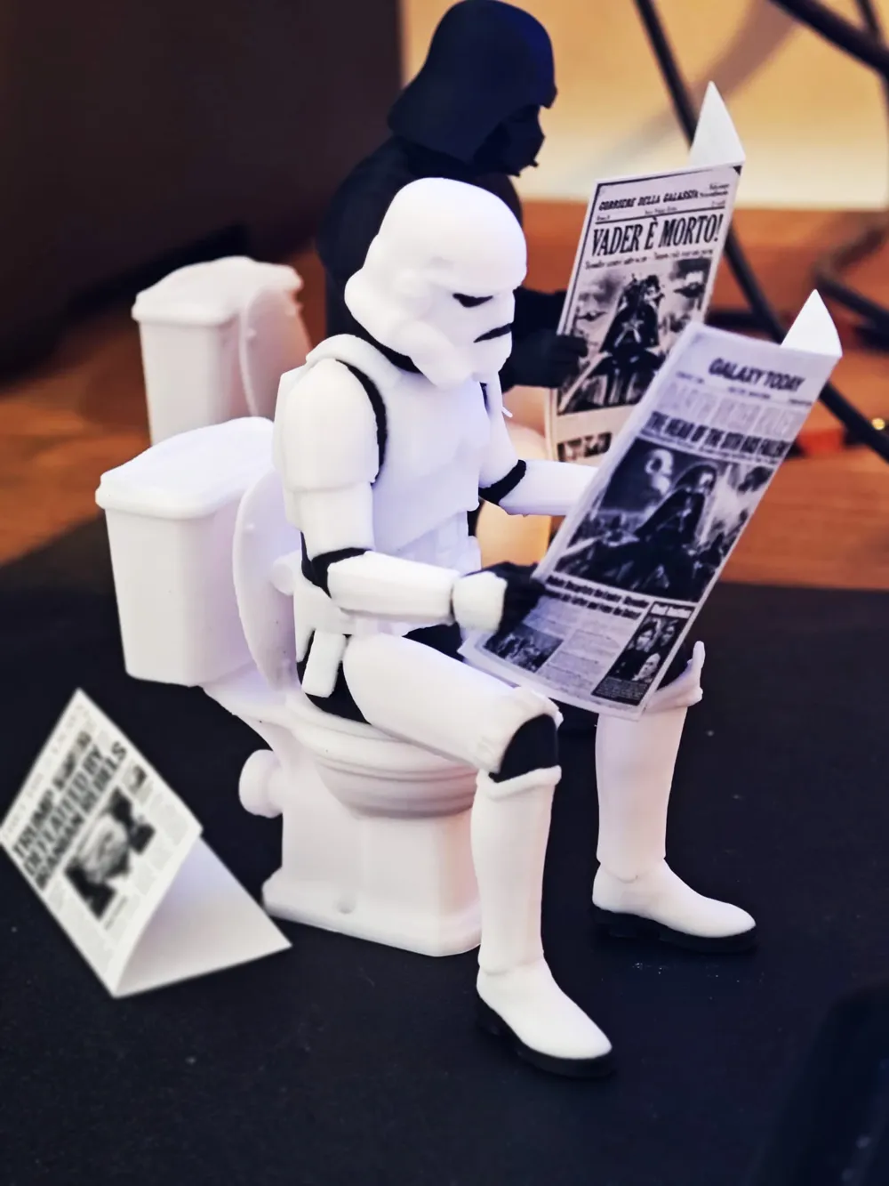 STORMTROOPER - BREAK POO - WC PAUSE- EDITION - Free 3D Print Model ...