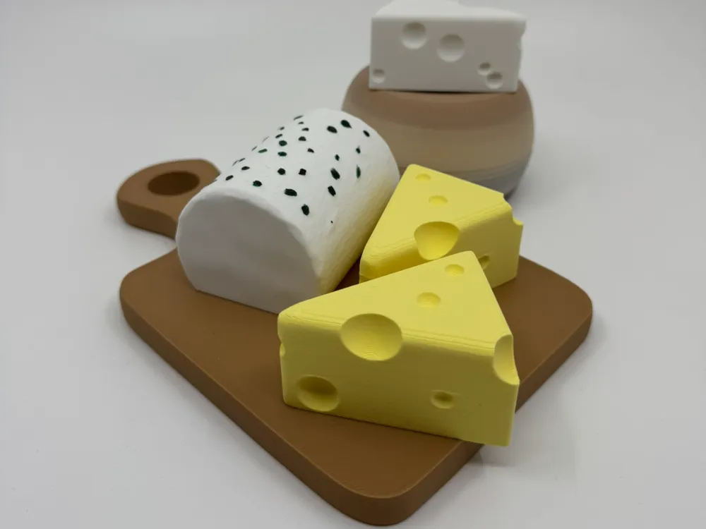 Various Cheese by Polymaker Education MakerWorld: Download Free 3D Models
