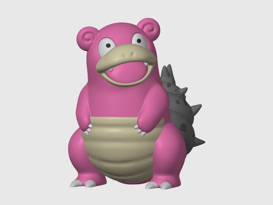 Slowbro Multicolor by entroisdimensions_figurine MakerWorld: Download ...