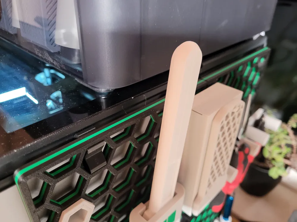 HSW connect for V3-V6 AMS Glass Slim Riser/Slider - Free 3D Print Model ...