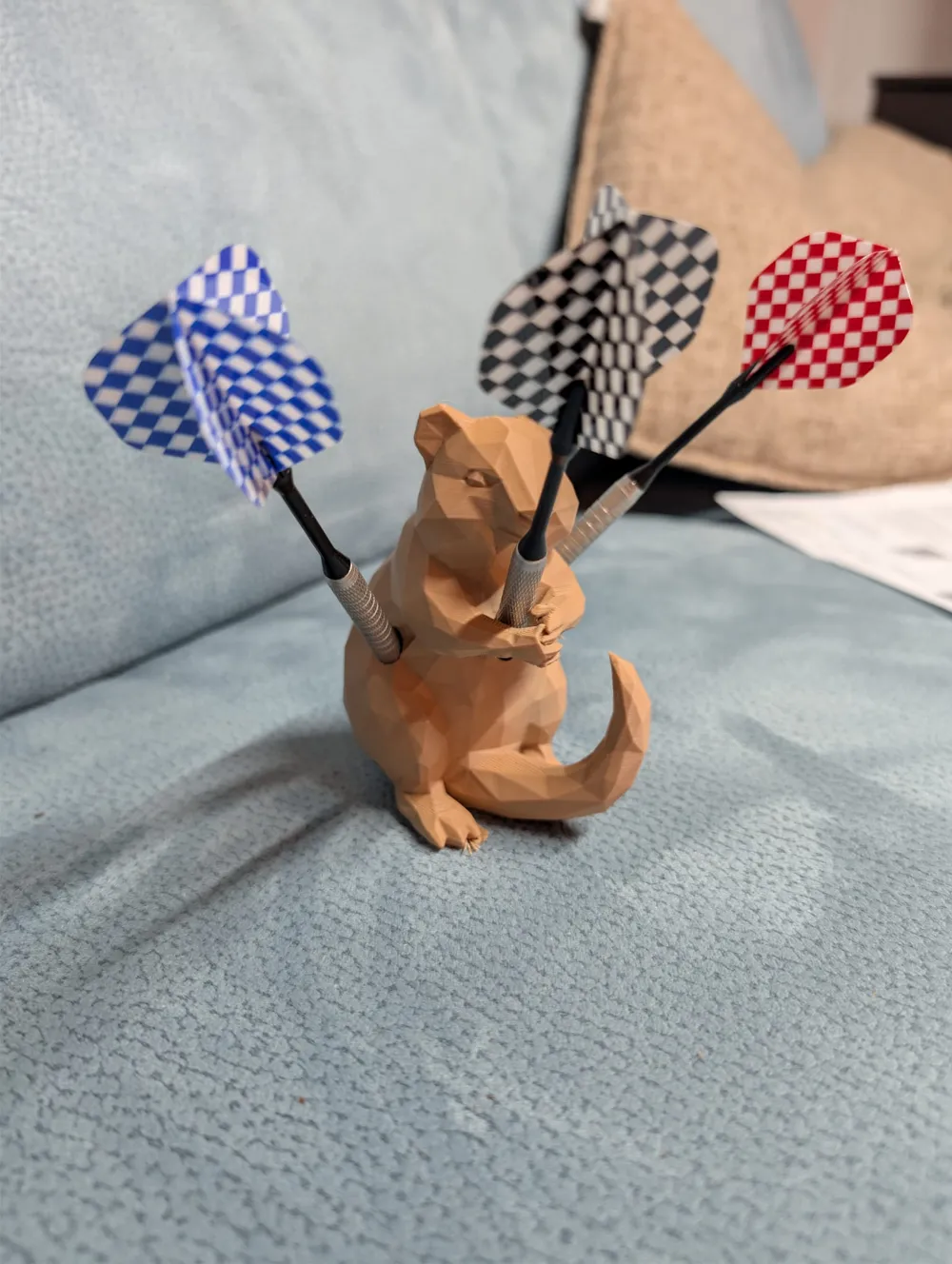 Dart Arrow Holder - Quokka Hugging Pose 1 - Free 3D Print Model ...