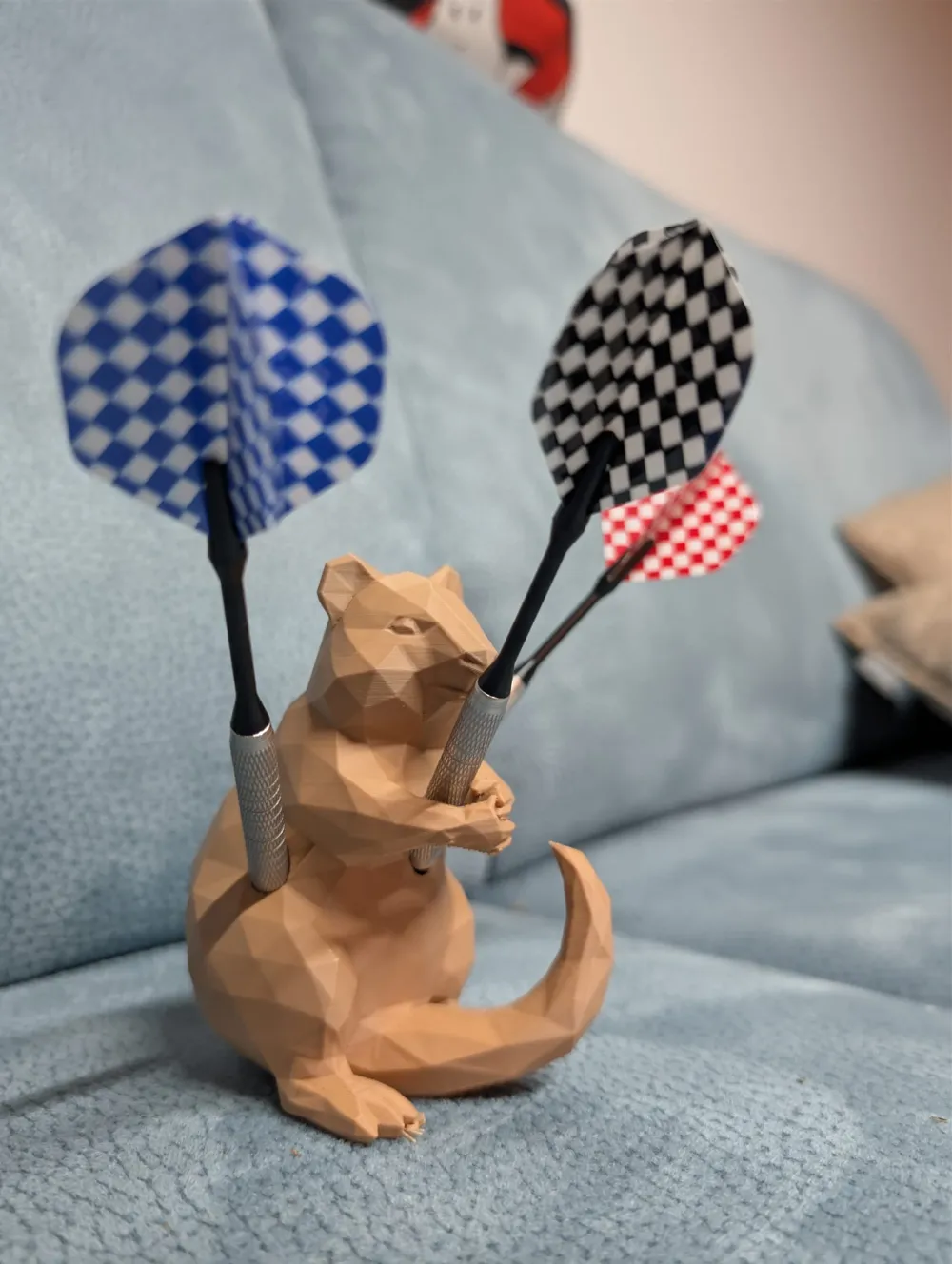 Dart Arrow Holder - Quokka Hugging Pose 1 - Free 3D Print Model ...