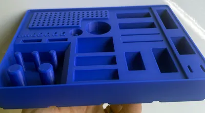 Dremel Bit Storage - Gridfinity (with pin) Remixed by Demig74 - MakerWorld