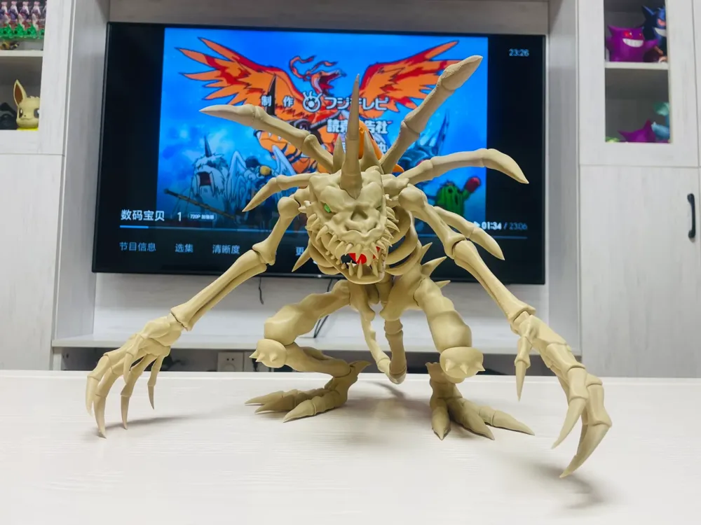 Digimon SkullGreymon (Multi-Color Assembly) by 手残的Leo - MakerWorld